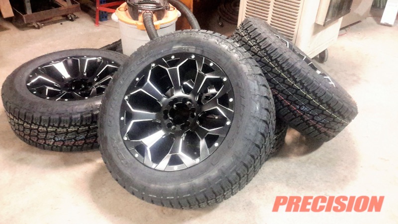 Thomasville Client Gets Chevy Z71 Wheels, Lift, Tint and More!