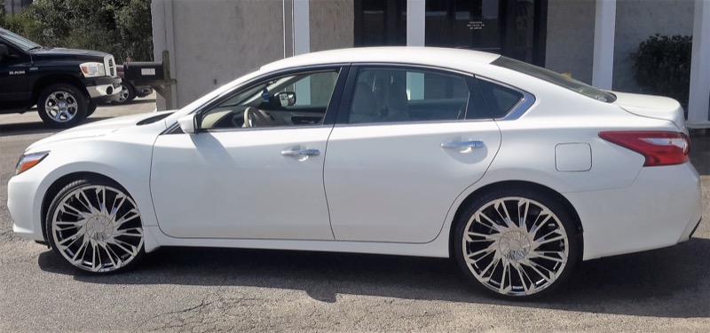 Bainbridge Client Upgrades Her 2016 Nissan Altima Wheels and Tires