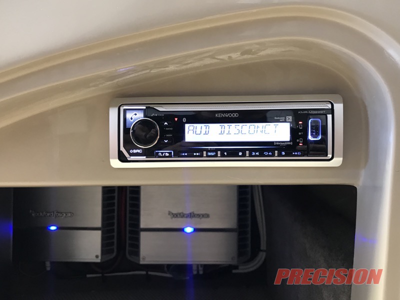 Audio System Upgrade for Camilla Regency 253 DL3 Pontoon